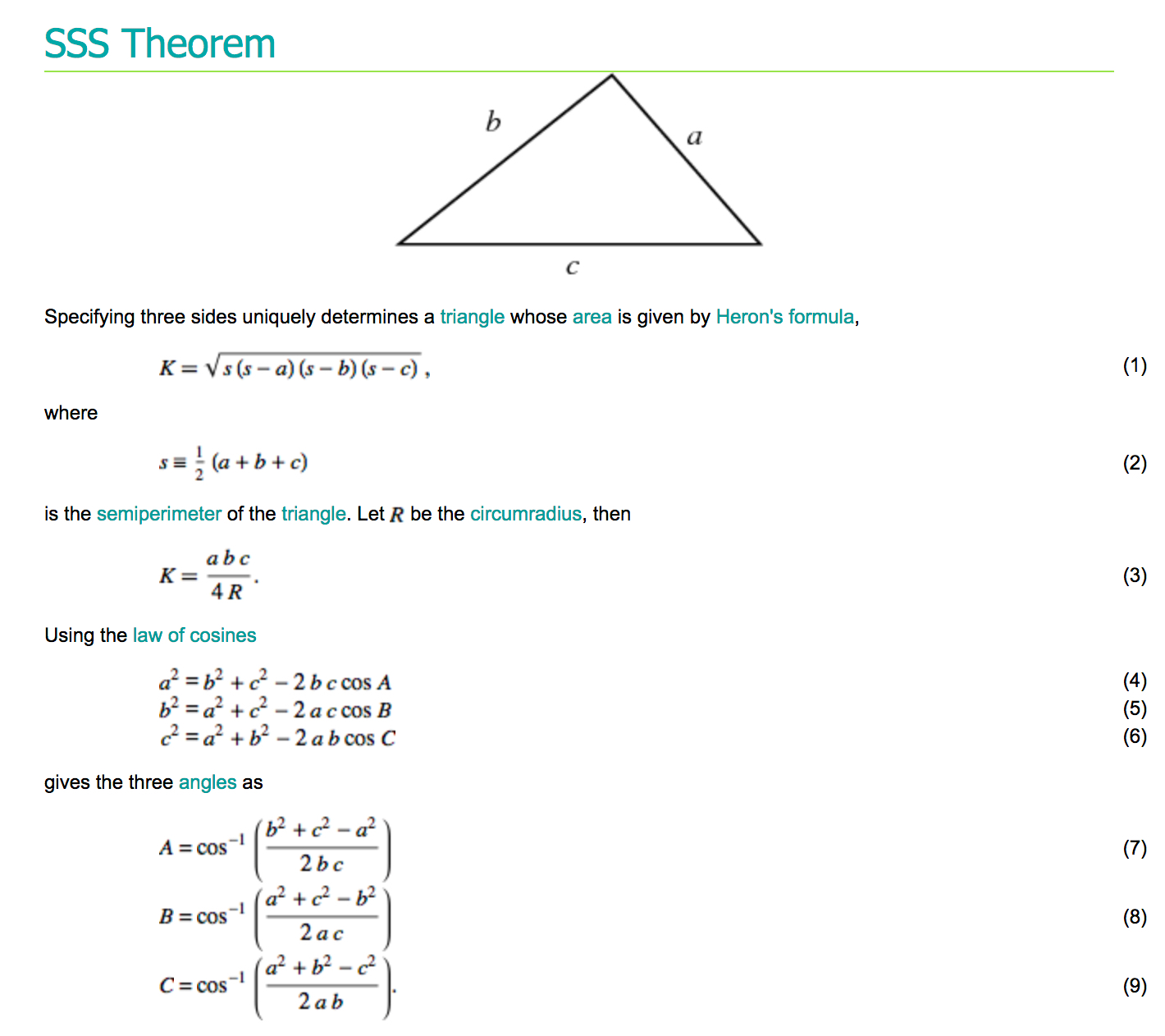 Area of Triangle Pictorial Proof (API) – Trigonometry